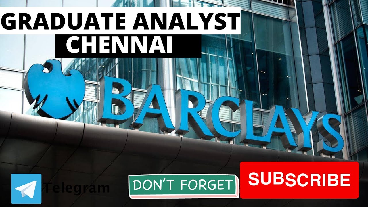 Barclays Recruitment 2023 | Graduate Analyst – Hrreferral
