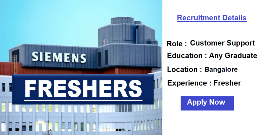 Siemens off Campus Recruitment Drive 2023 | Fresher – Hrreferral